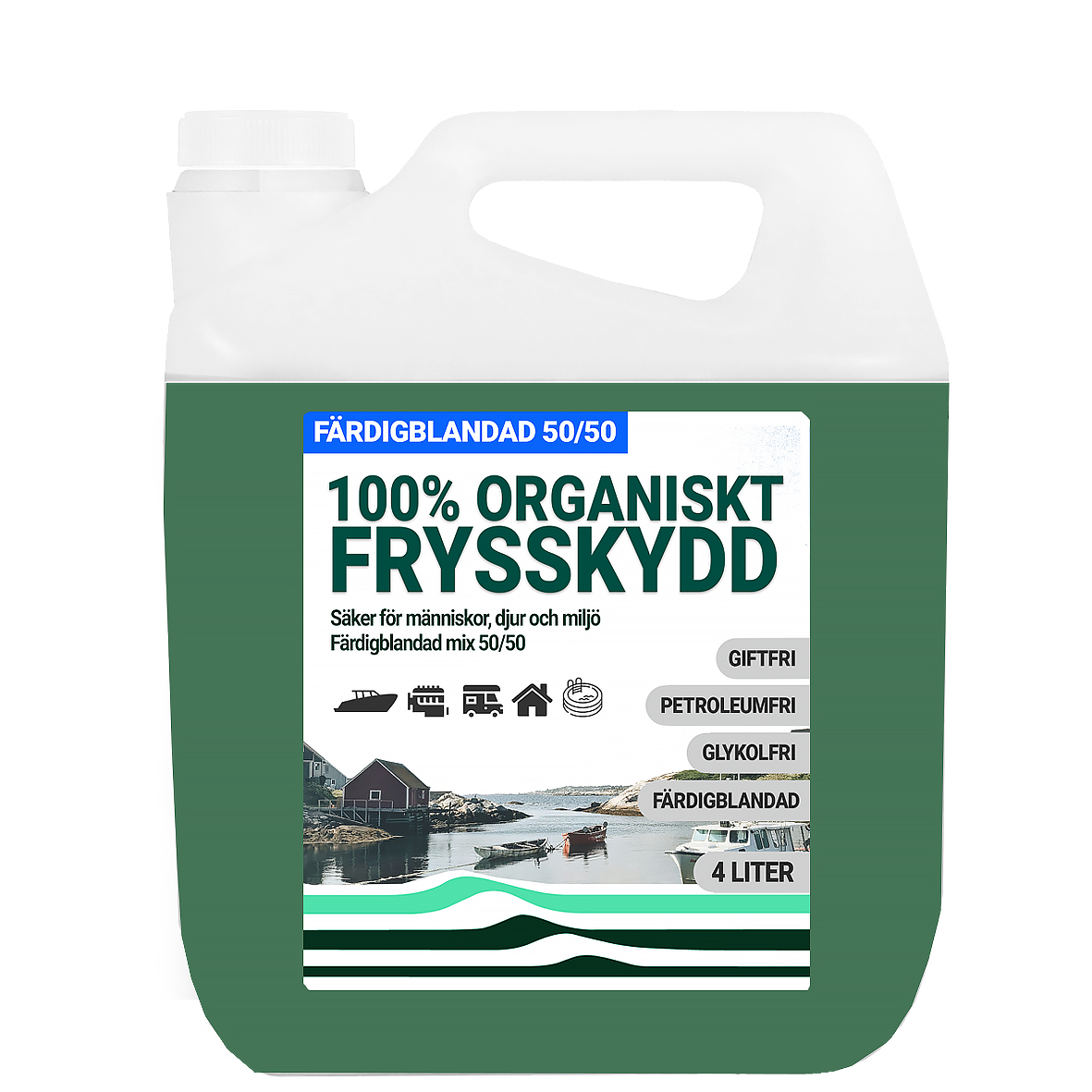 ORGANISK FRYSSKYDD FÄRDIGBLANDAD 50/50 4L