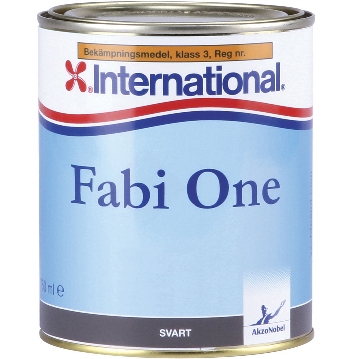 FABI ONE SVART 0,75L