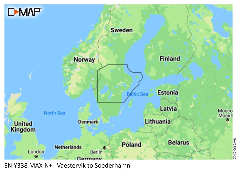C-MAP OST STHLM. Y208 SD