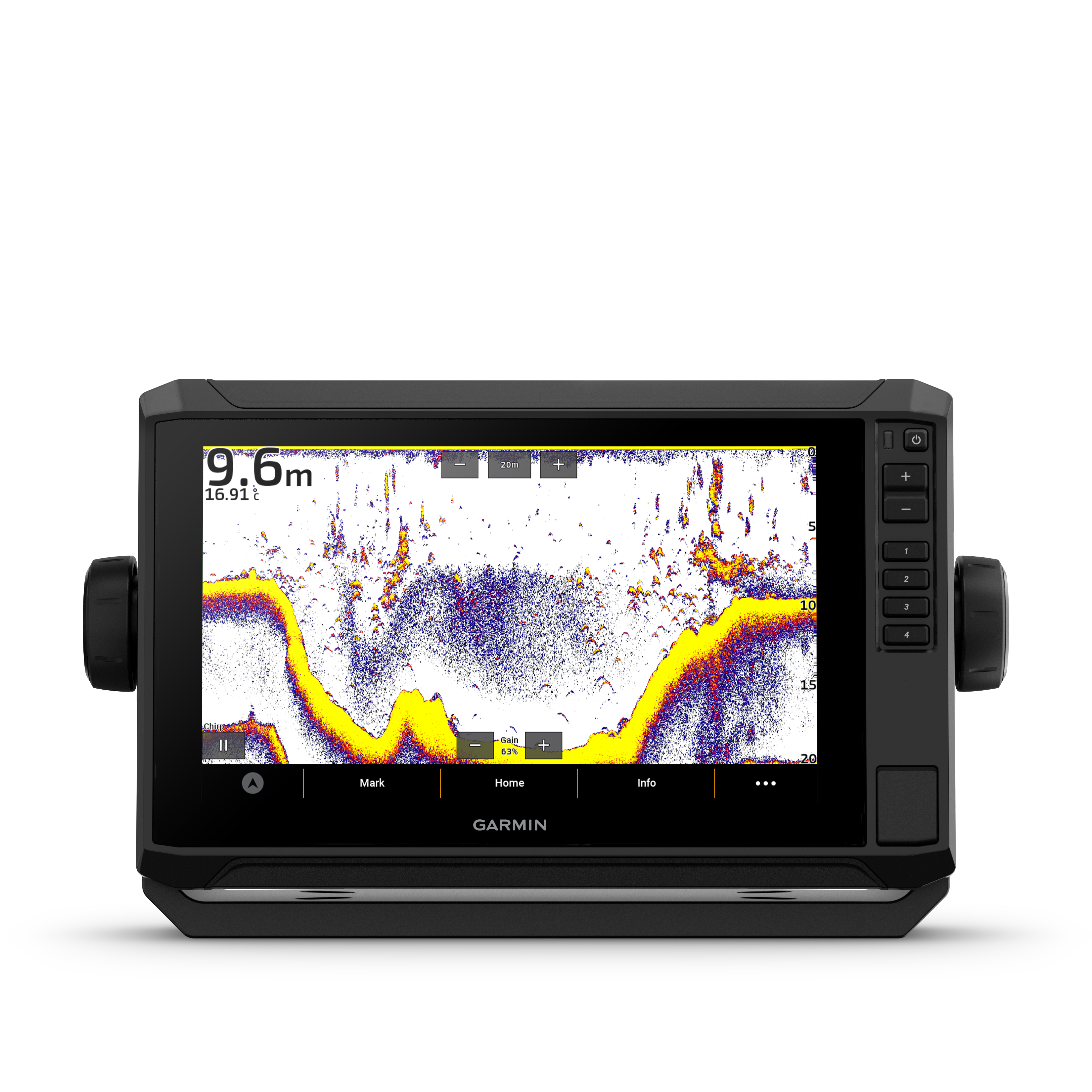 GARMIN ECHOMAP UHD2 TOUCH 92SV INK. GT56