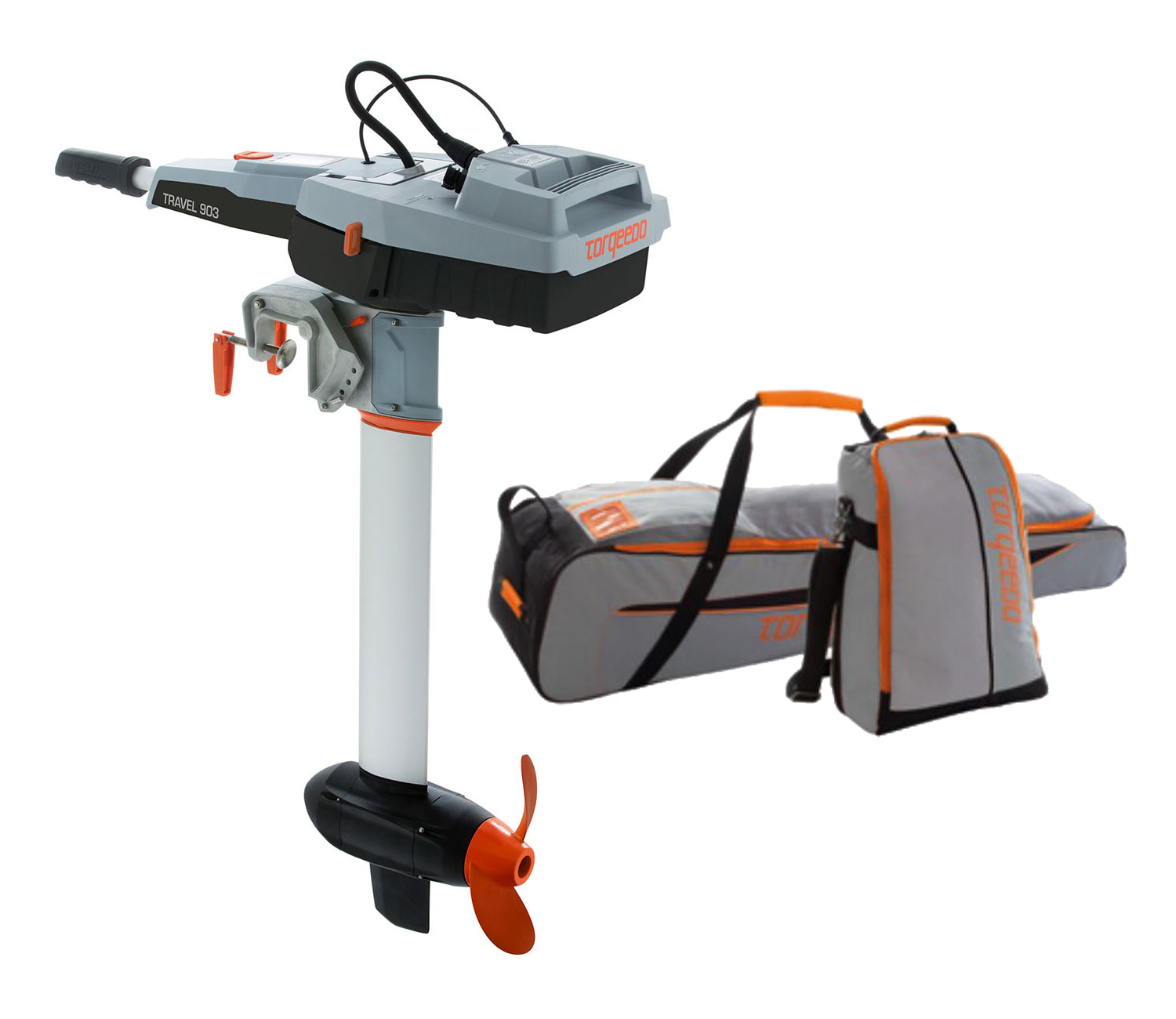 TORQEEDO TRAVEL 903 CS KORT RIGG INKL BÄRVÄSKOR