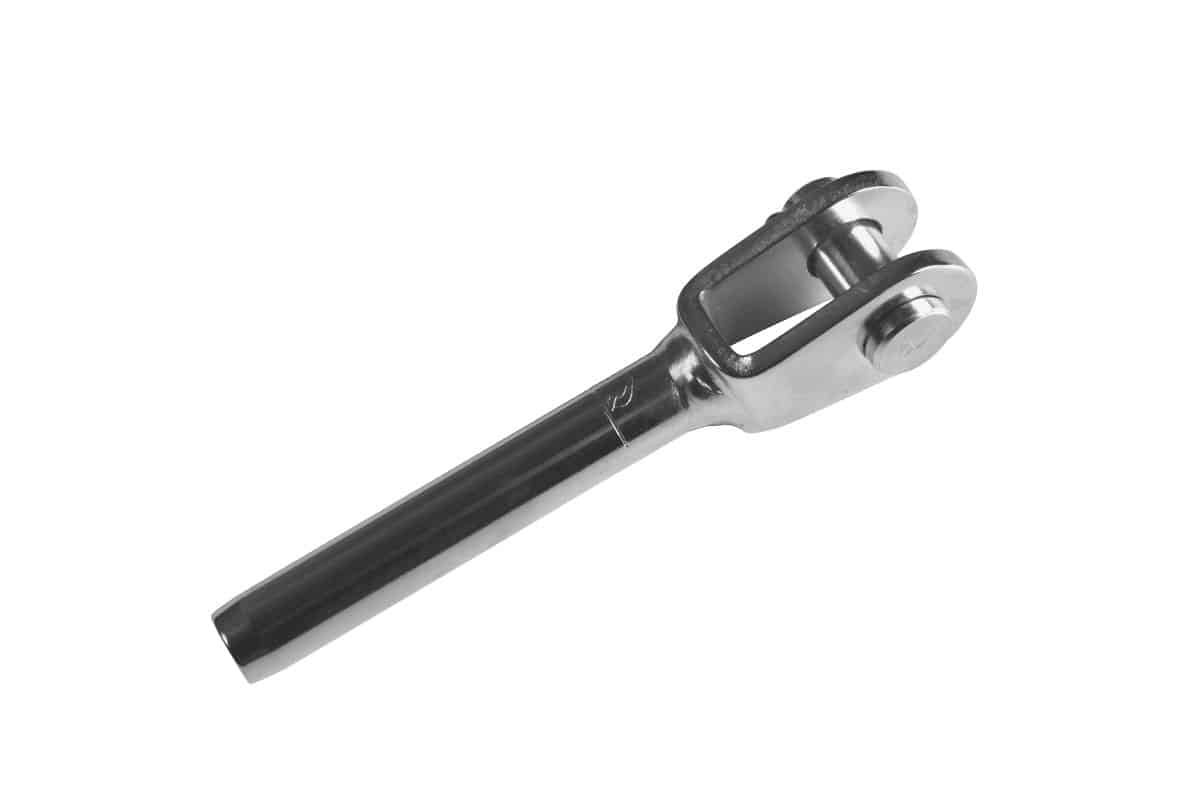 BW FORK TERMINAL 6MM, 8PIN